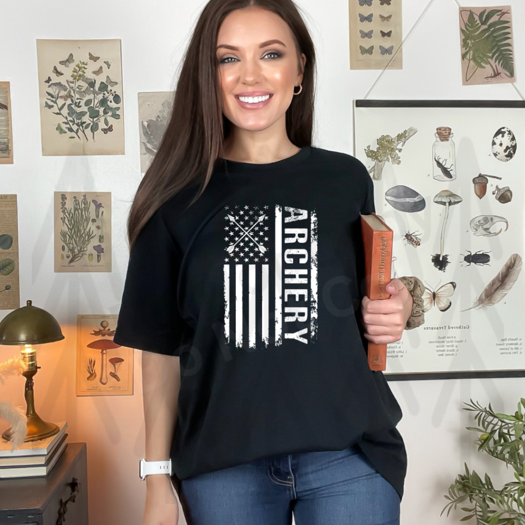 Archery Flag - White (Adult - Infant) – Central MN Gifts